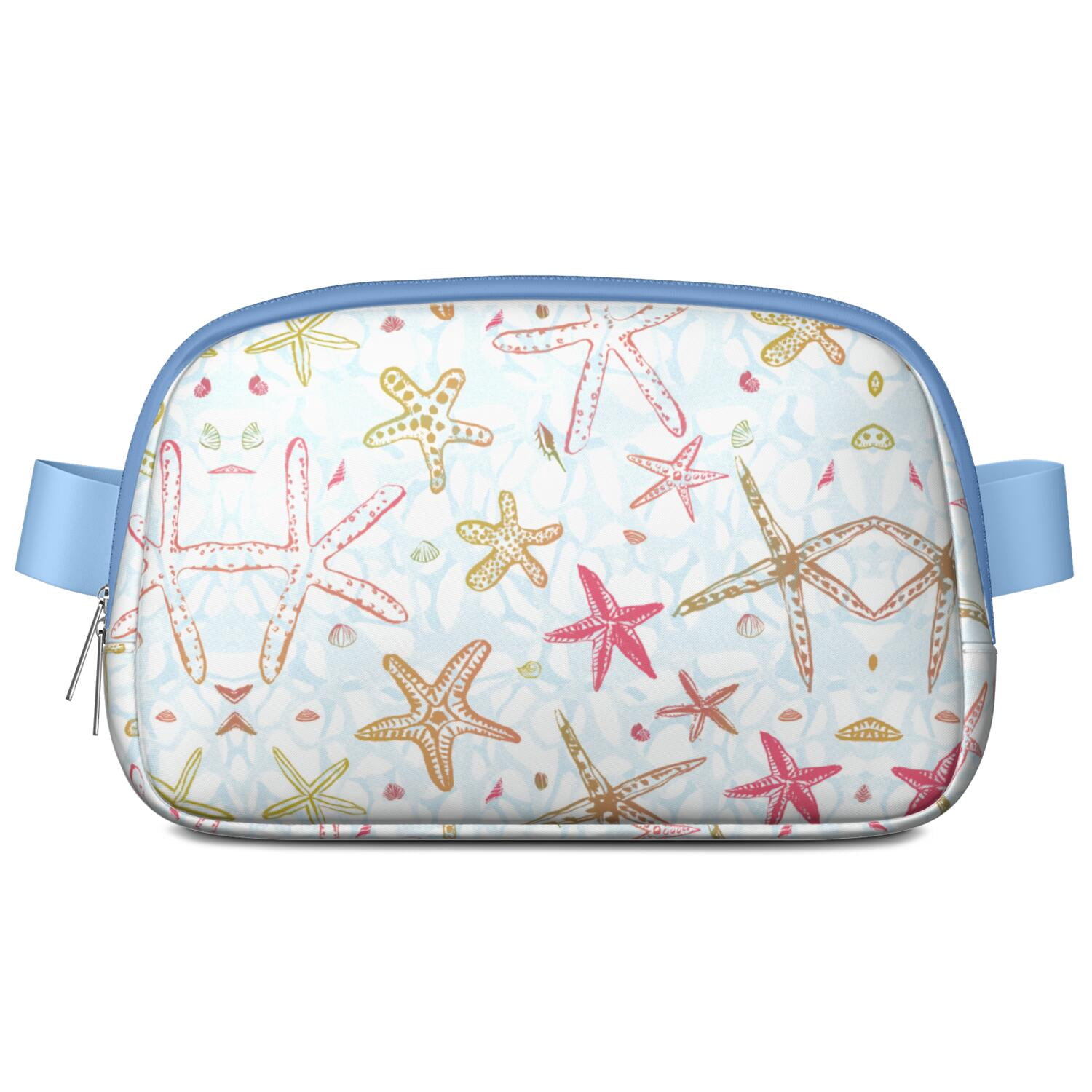 Beach Vibe Fanny Pack for Women – Ocean-Inspired Waist Bag with Mermaid ...