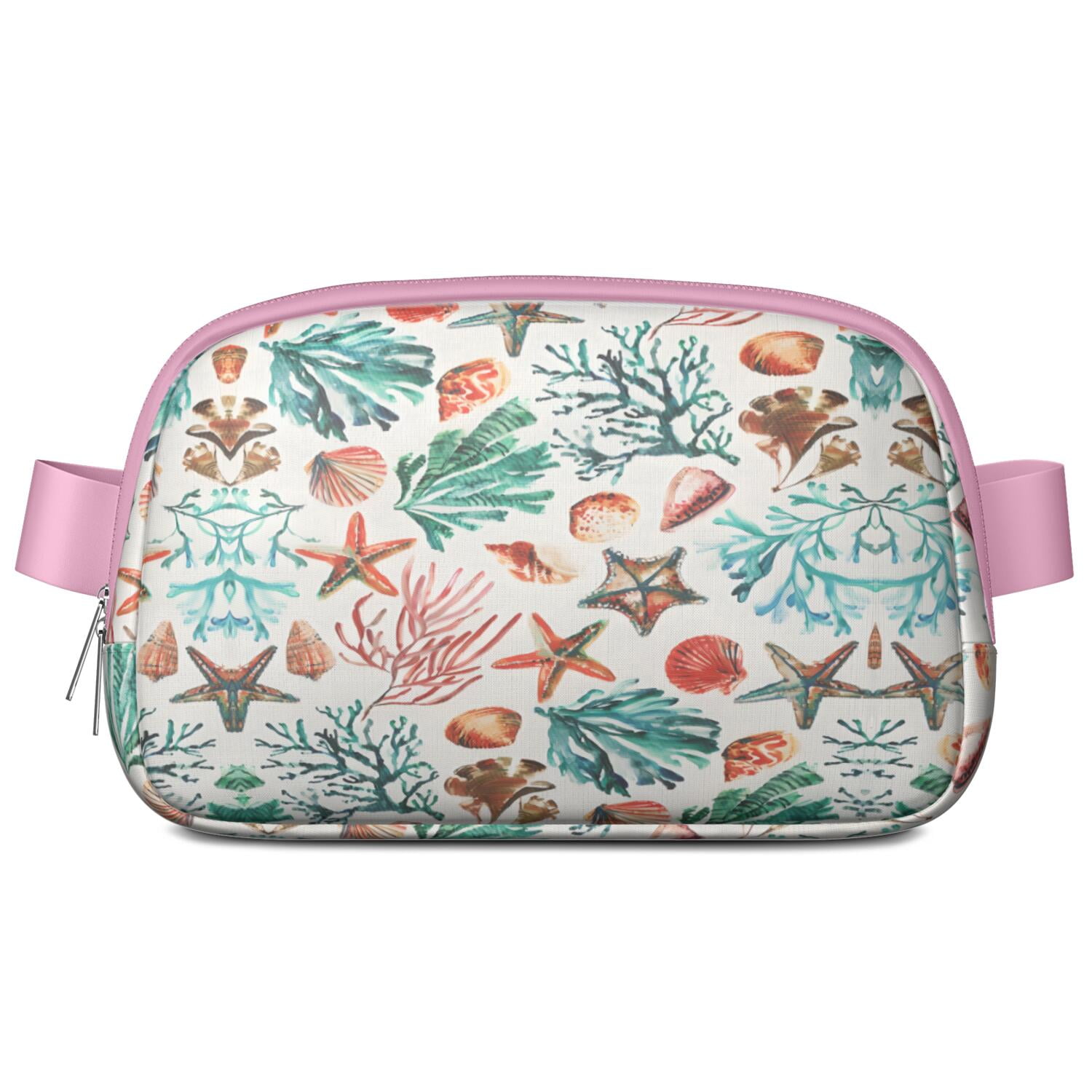 Beach Vibe Fanny Pack for Women – Ocean-Inspired Waist Bag with Mermaid ...