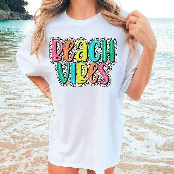 Beach Vibes Dalmatian Dots Summer Dalmatian Beach Babe Summer Summer ...