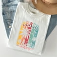 Beach Vibes Shirt, Summer Vacation Tee, Retro Beach Shirt, Tropical ...