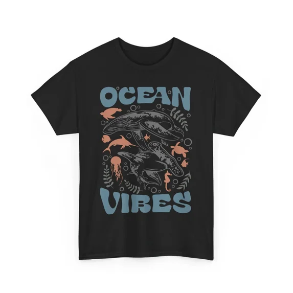 Beach Vibes Summer Ocean Waves Tropical Vacation Island Sea Style ...