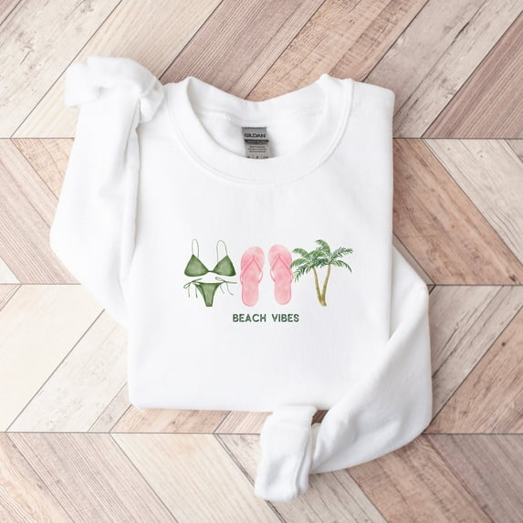 Beach Vibes T-Shirt, Beach T-Shirt, Beach Lover Gift, Summer T-Shirt ...