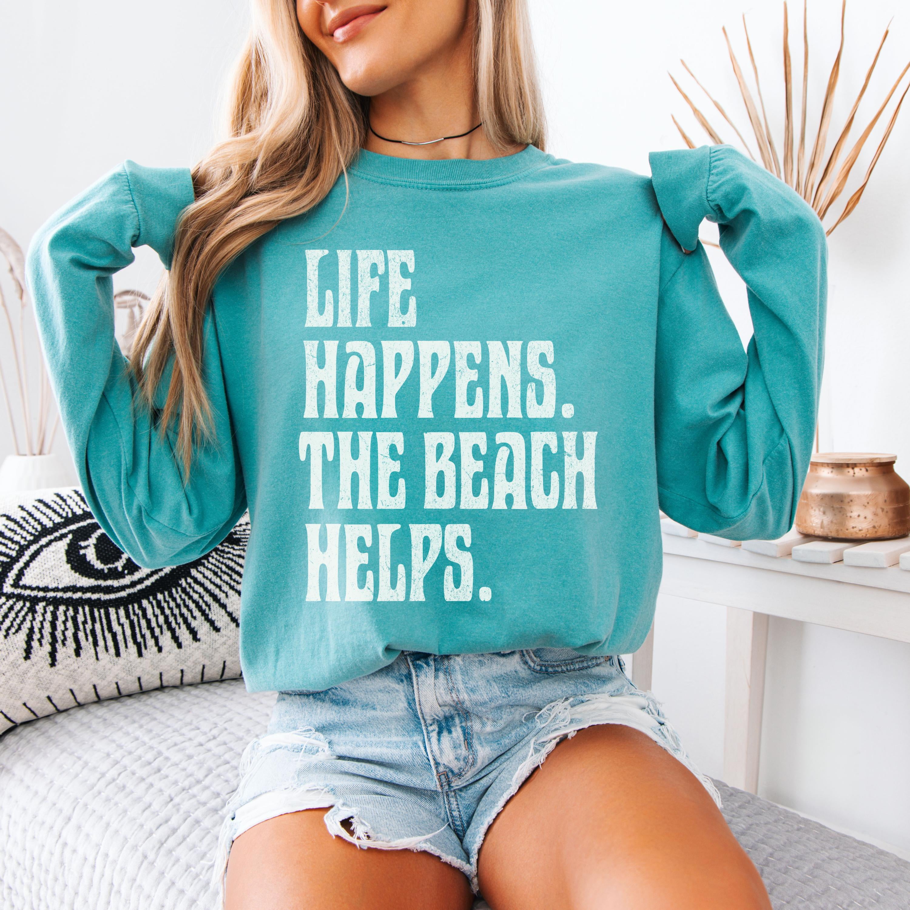 Beach Vibes T-Shirt - Perfect for Summer Days, Vacation Wear, Casual ...