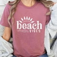 Beach Vibes Tshirt, Ocean Graphic Tee, Beach Waves Shirt, Beach ...