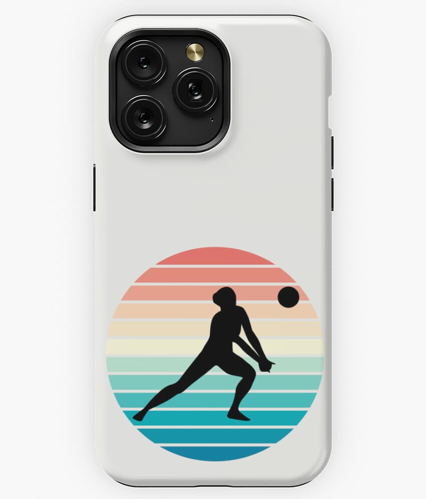 Beach Volleyball Summer Sport M3228 Phone Case for iPhone 17 16 15 14 ...