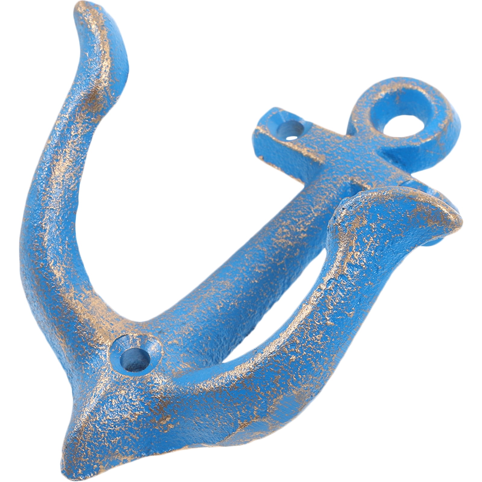 Beach Wall Hooks Nautical Wall Hangers Vintage Anchor Wall Mounted ...