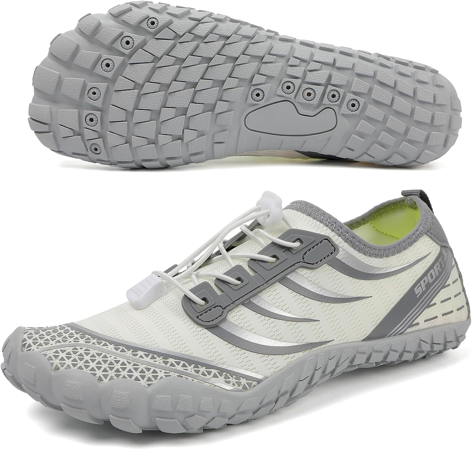 Beach Water Shoes for Men and Women, Quick-Dry Barefoot Footwear, Non ...
