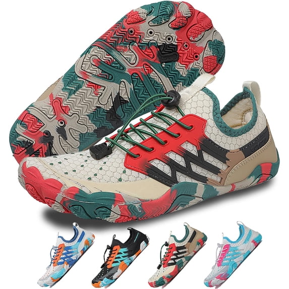 Beach Water Shoes for Women Men, Quick-Dry Non-Slip Barefoot Footwear ...
