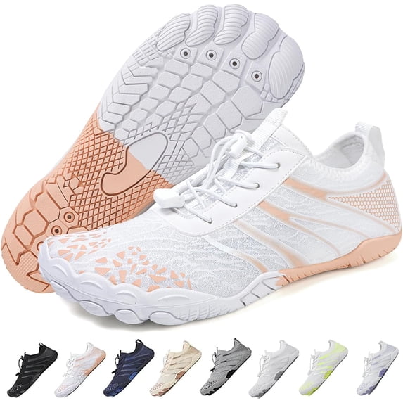 Beach Water Shoes for Women Men, Quick-Dry Non-Slip Barefoot Footwear ...