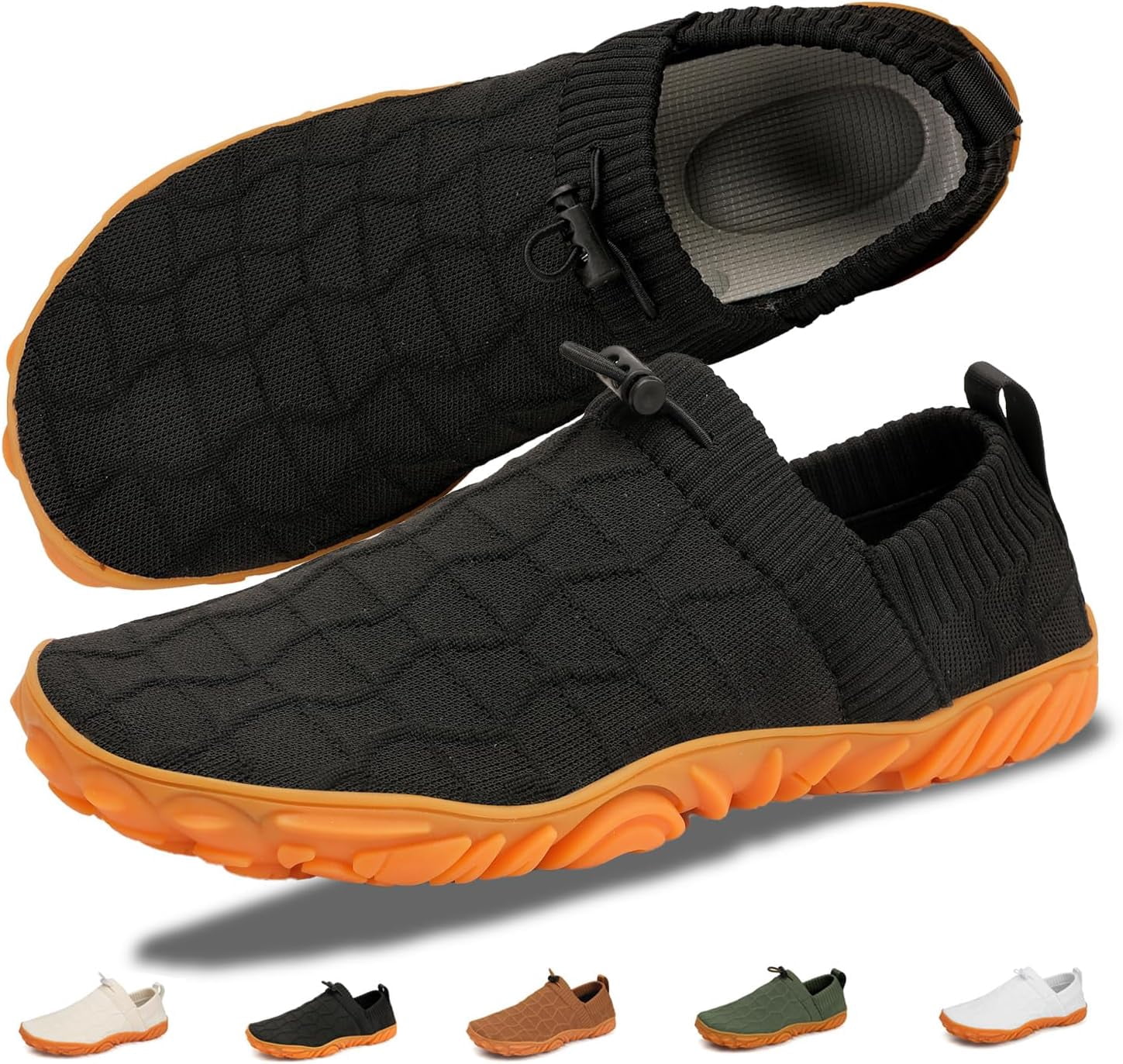 Beach Water Shoes for Women Men, Quick-Dry Non-Slip Barefoot Footwear ...