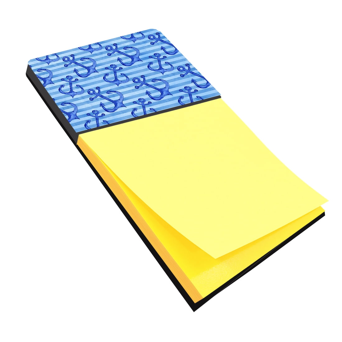 Beach Watercolor Anchors Sticky Note Holder - Walmart.com