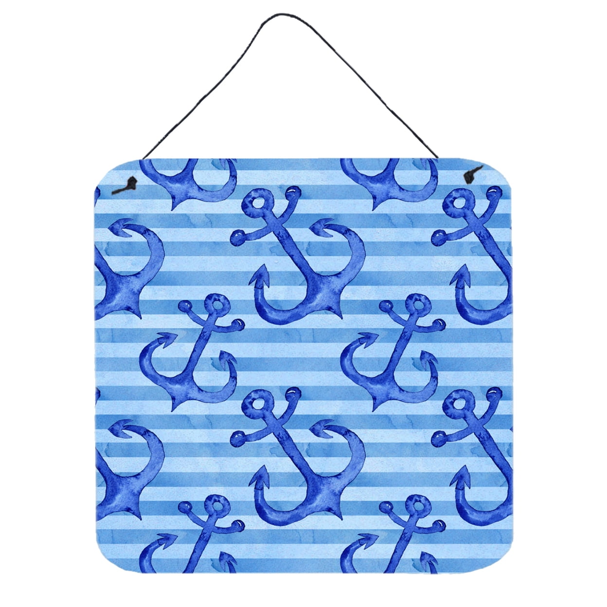 Beach Watercolor Anchors Wall or Door Hanging Prints - Walmart.com