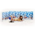 Beach Windscreen, Privacy Screen, Wind Blocker - Ships and Shells, with ...