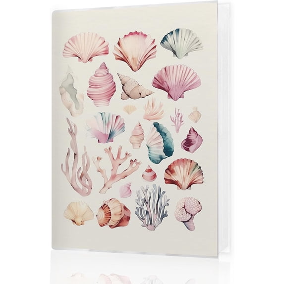 Beach album 46, preppy beach shell small album memory book souvenirs ...