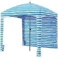 Beach cottage - 6 feet by 6 feet, with detachable side walls, a simple ...