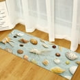 Beach shell conch floor mat Entrance door Bedroom kitchen bathroom non ...