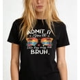 Beach themed Sunglasses Graphic for Everyone Funny Summer Casual Tee ...