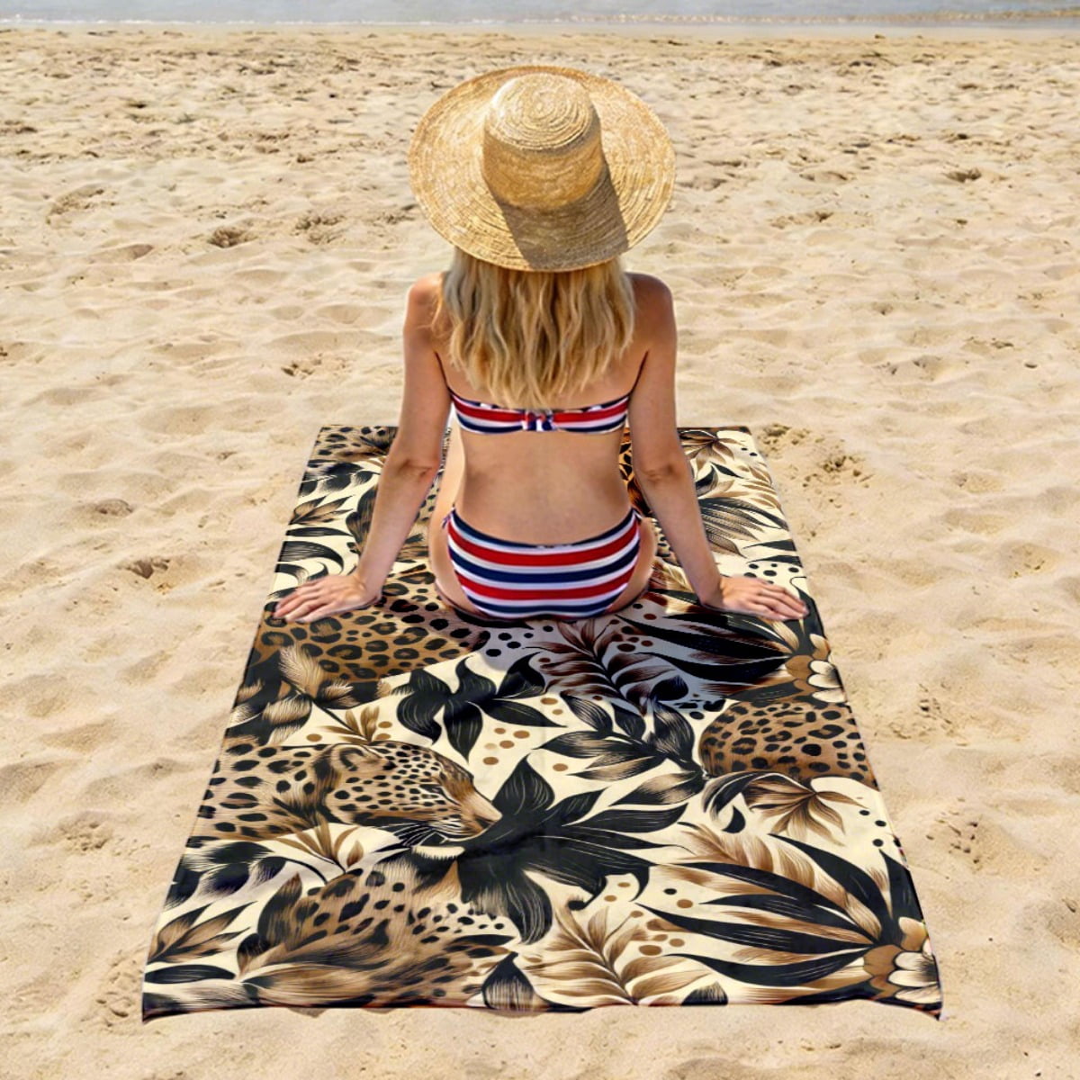 Beach towel | Bath towel, soft plush, strong water absorption, luxury ...