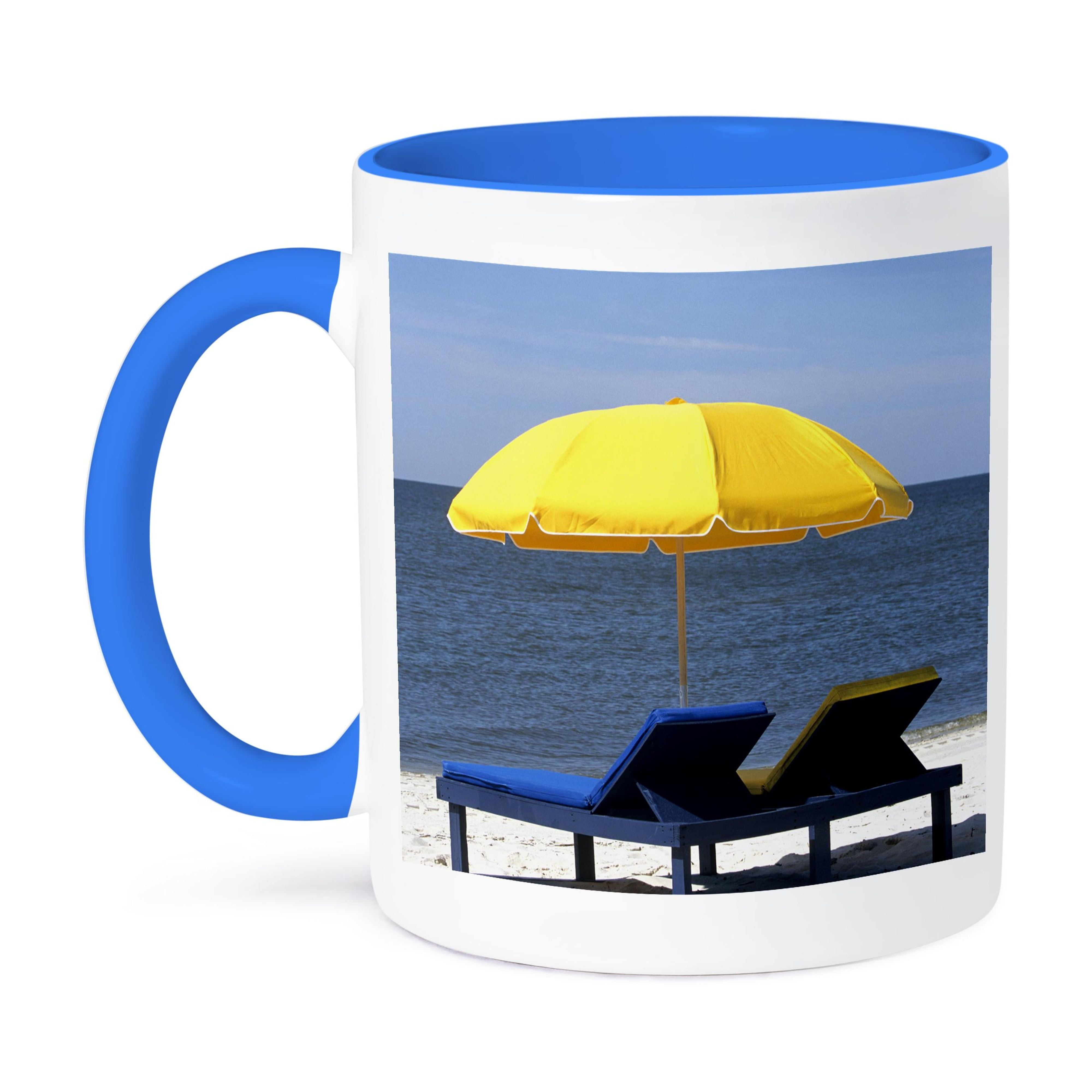 3dRose, Beach umbrella, Outer Banks, North Carolina - US34 MDE0012 ...