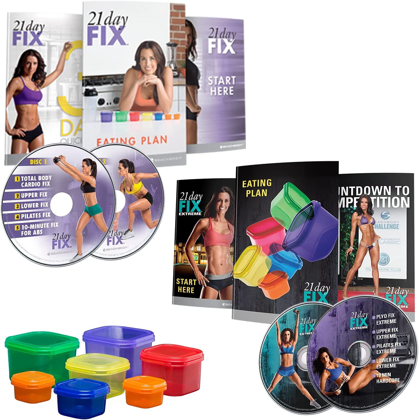 Beachbody 21 Day Fix & 21 Day Fix Extreme - Workout Accessories ...