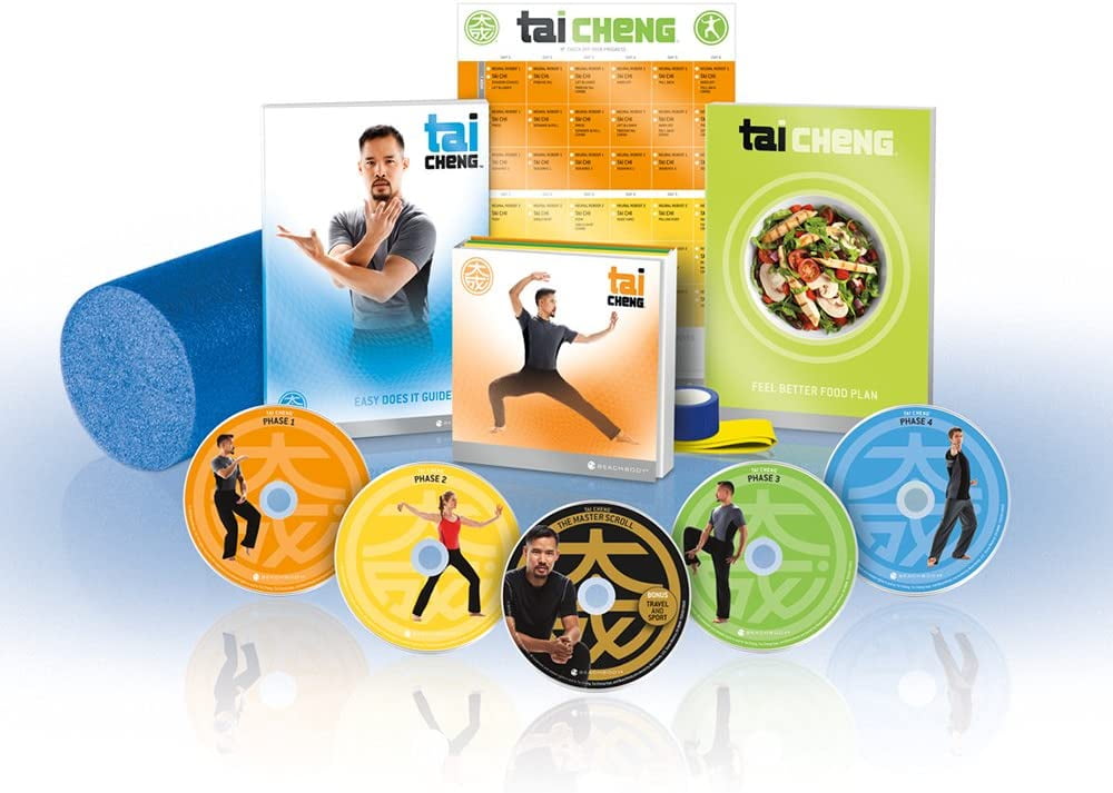 Beachbody Tai Cheng DVD Workout - Base Kit, Tai Chi Exercise Videos ...