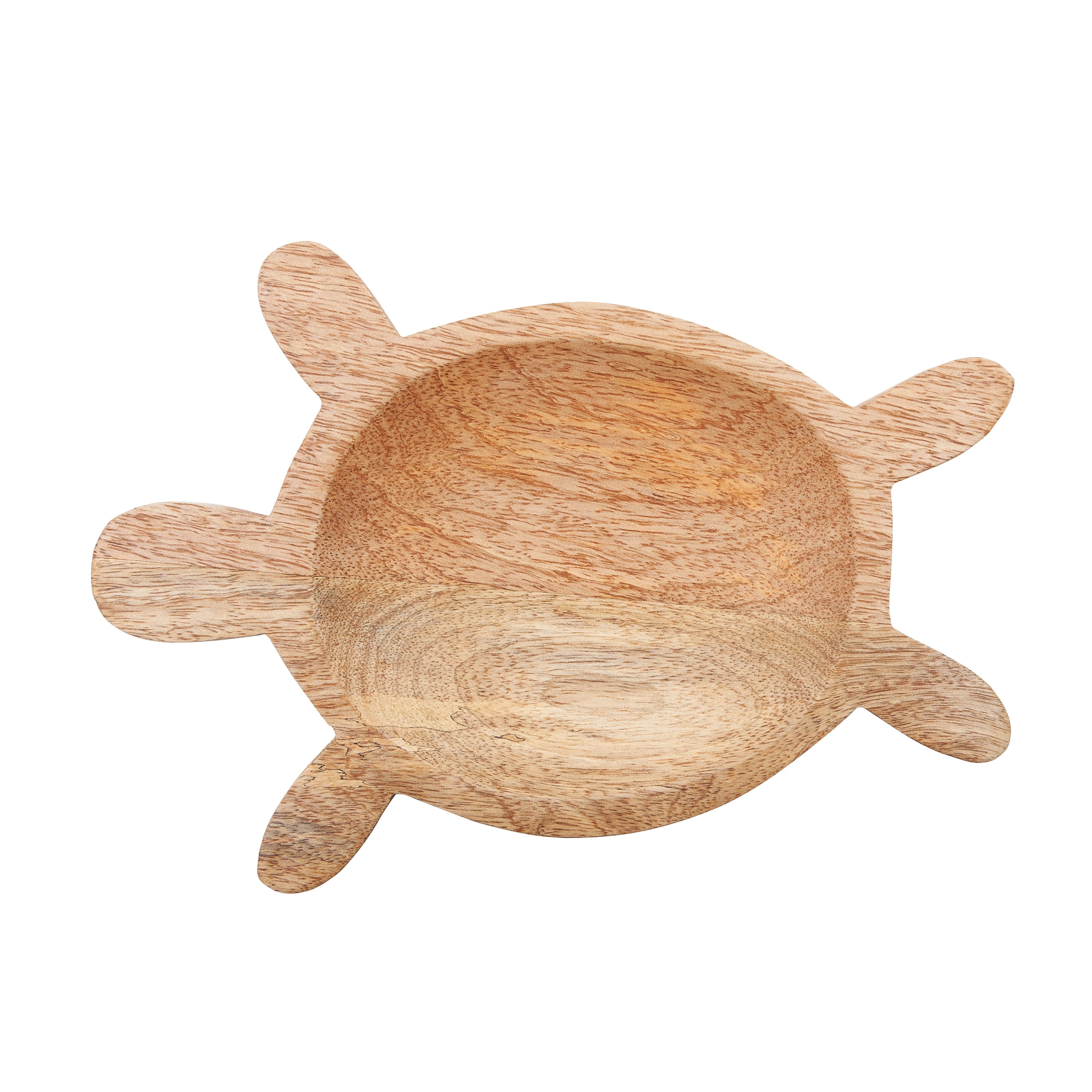 Beachcomber's Coastal Life Mango Wood Turtle Platter - Walmart.com
