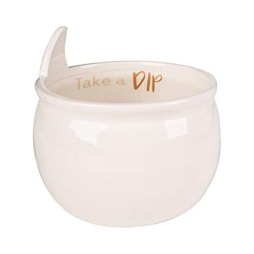 Beachcombers 5" Ceramic Shark Dip Bowl Blue - Walmart.com