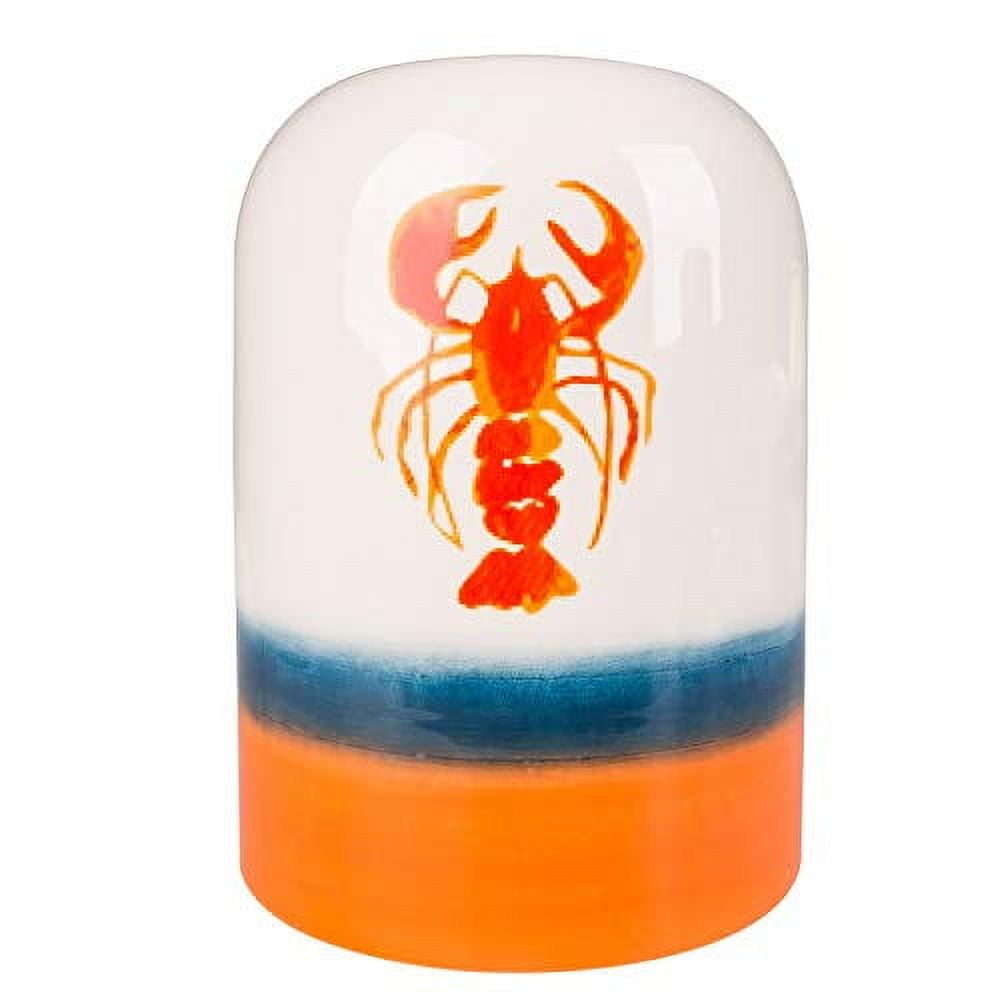 Beachcombers 7-inch Ceramic Lobster Buoy Decorative Vase - Walmart.com