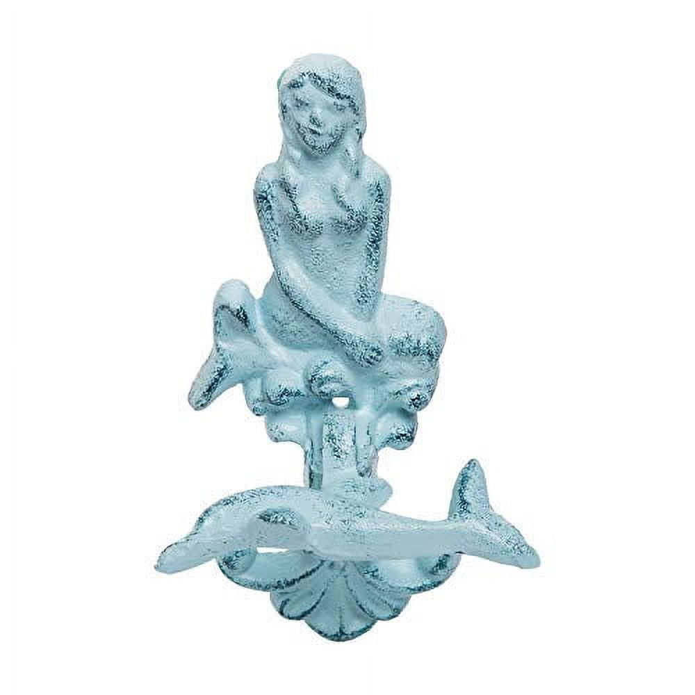 Beachcombers B22714 Iron Mermaid Door Knocker, 7.48-inch High - Walmart.com