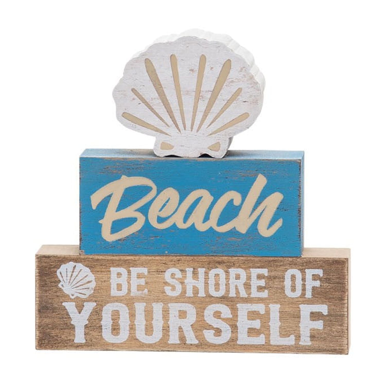 Beachcombers Be Shore Of Yourself Table Decor Decoration Accent ...