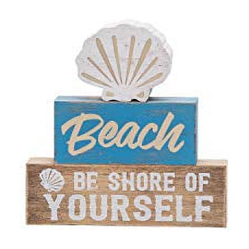 Beachcombers Be Shore Of Yourself Table Decor Decoration Accent ...