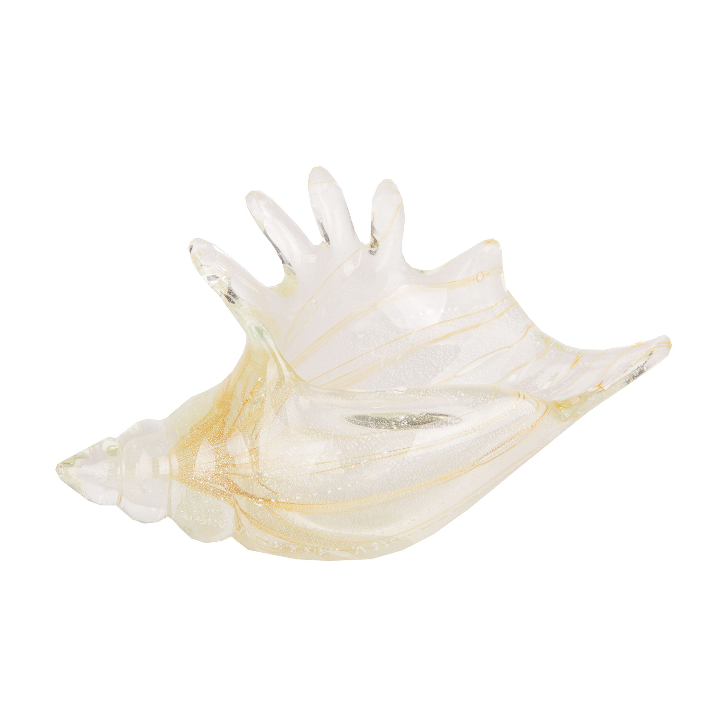 Beachcombers Clear/Brown Glass Shell Figure Figurine Brown - Walmart.com