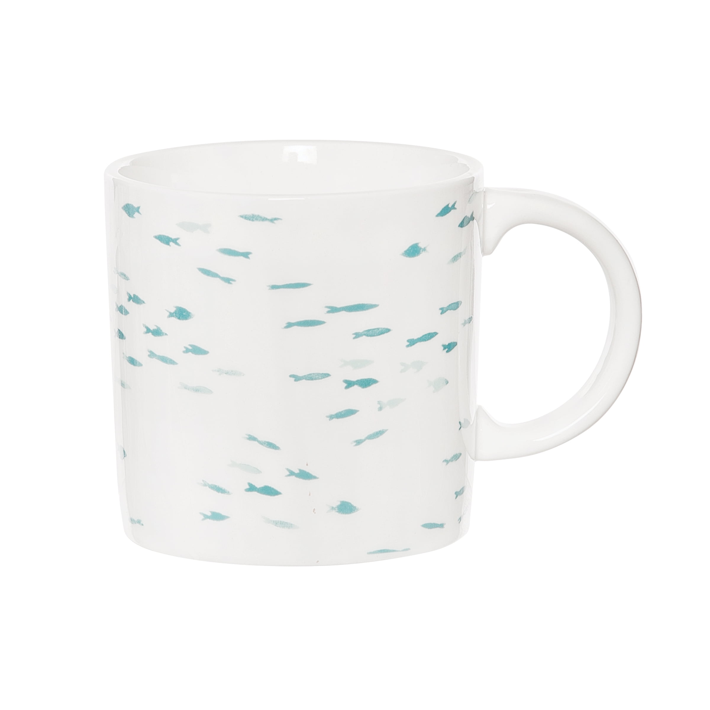 12 oz. Fish Theme Stoneware Coffee Tea Hot Cocoa Drinking Mug - Walmart.com