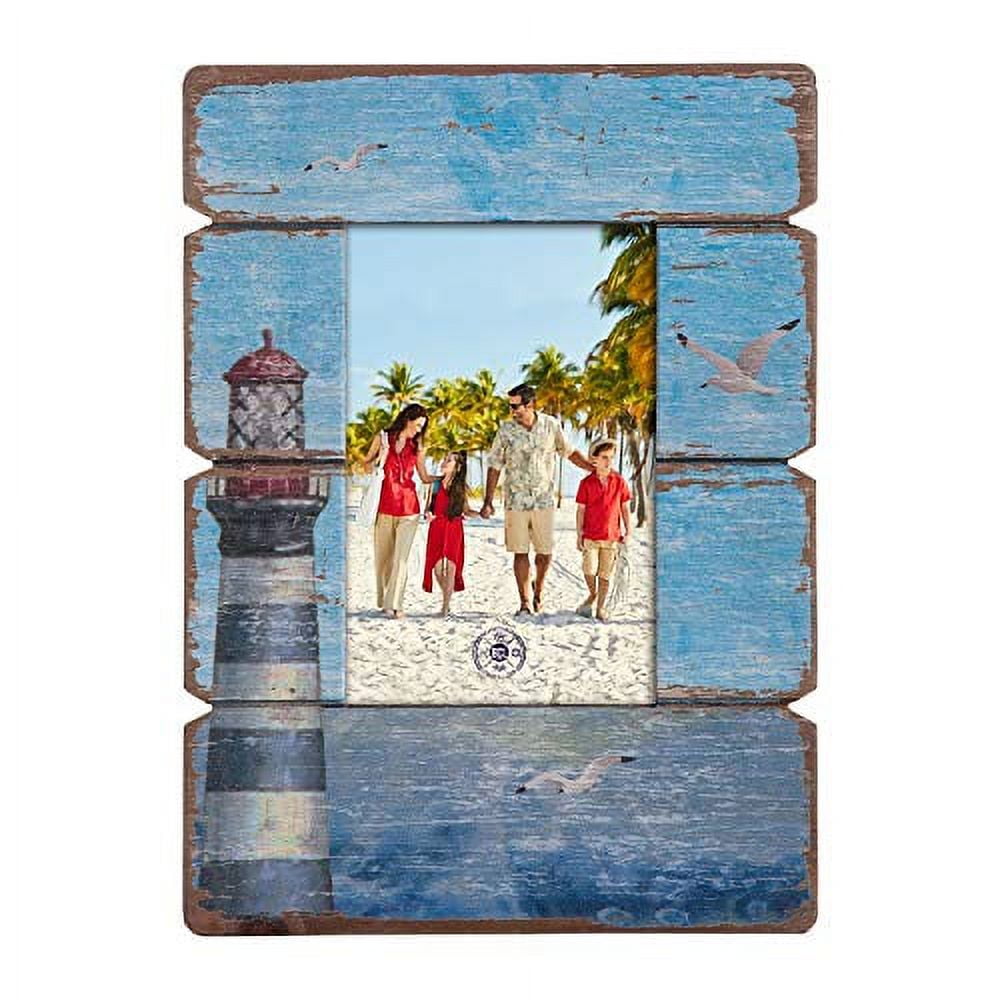 Beachcombers Lighthouse Beach Frame, B22376 4-inches x 6-inches ...