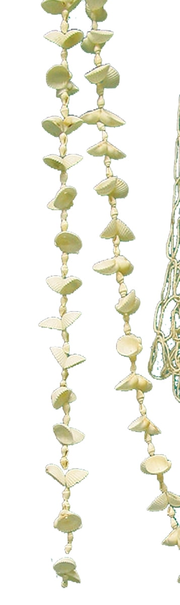 Beachcombers Coastal Multi Shell Garland, Hanging Christmas Decoration ...