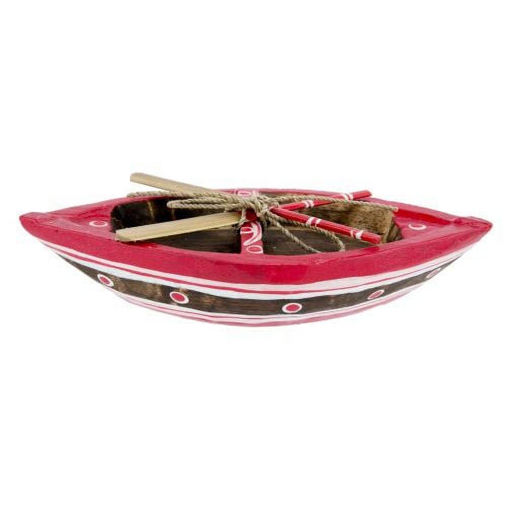 Beachcombers Small Red Row Boat - Walmart.com