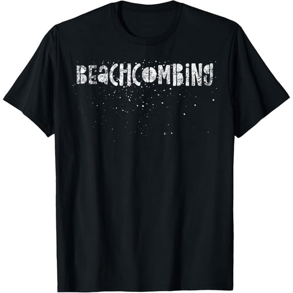 Beachcombing Seashell Hunter Quote Beach Ocean T-Shirt - Walmart.com