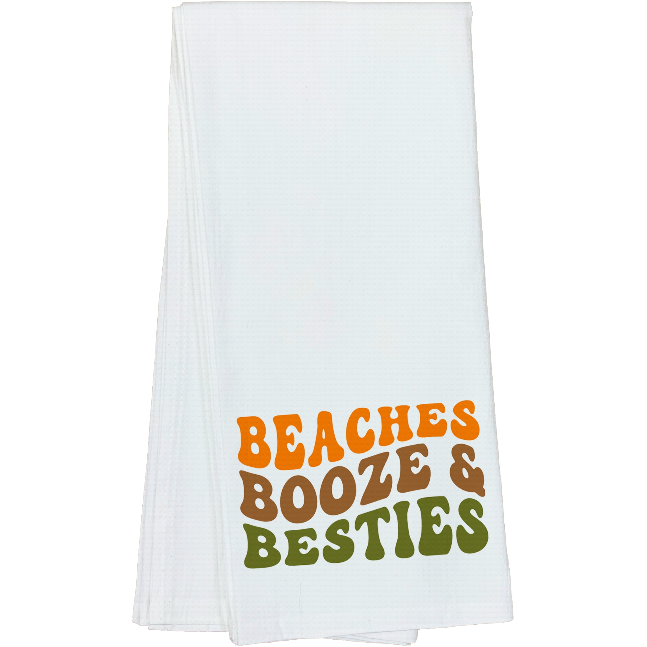 Beaches, Booze & Besties, Beach Lover Best Friend Quote, Groovy Retro ...