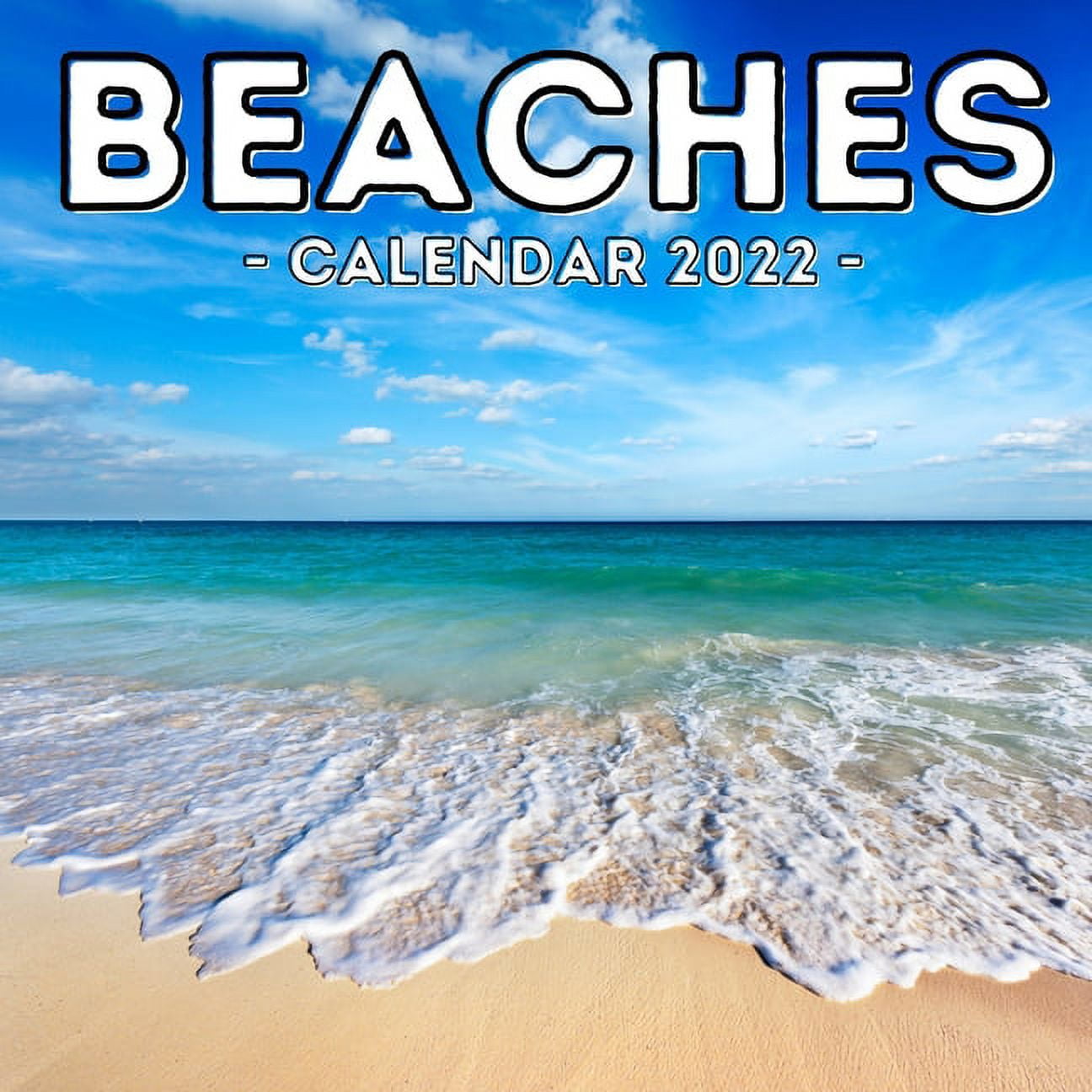Beaches Calendar 2022: 16-Month Calendar, Cute Gift Idea For Beach ...