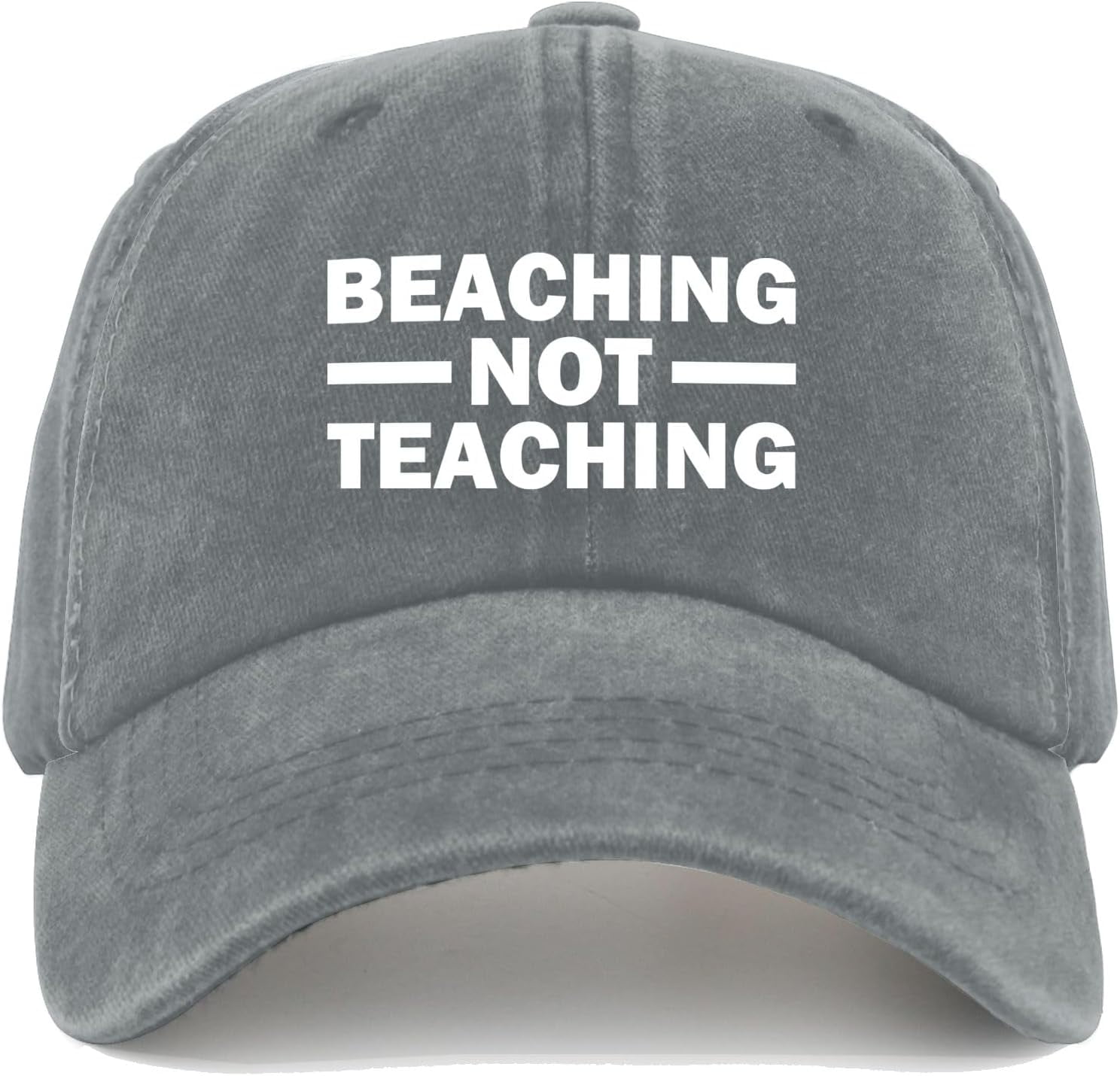 Beaching NOT Teaching Hat for Men Baseball Hats - Walmart.com