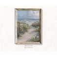 Beachside Coast Summer Ocean Scene Coastal Landscape Wall Art Print ...