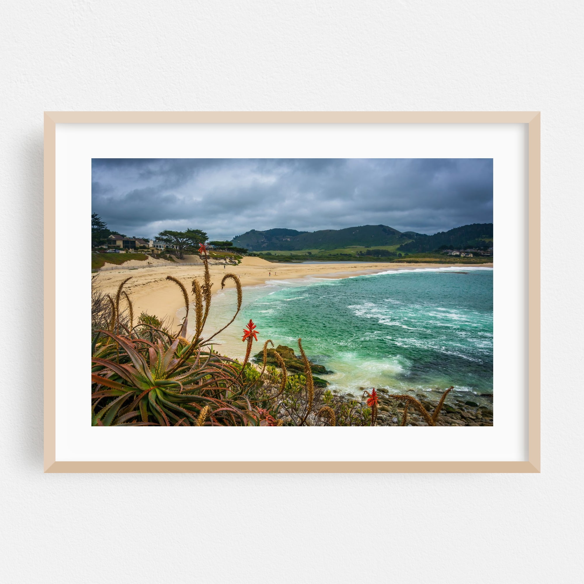 Beachside in Carmel - Monterey California Photography Coastal Ocean ...
