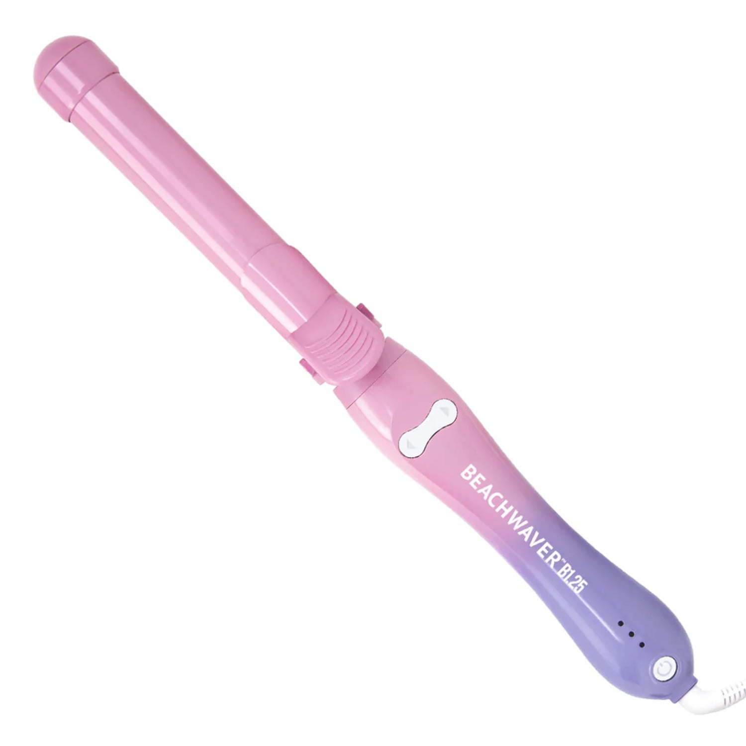 The Beachwaver Co. B1.25 Professional Rotating Curling Irons, Pink ...
