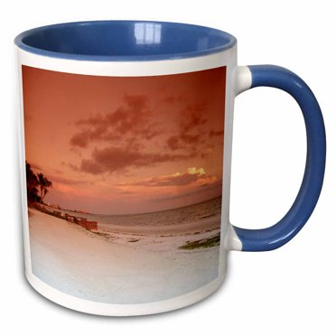 Aqua Sea and Sand Starfish - Beach themed Ocean Art 11oz Mug mug-60891 ...