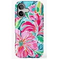 Beachy Preppy Floral Print Island Art Phone Case for iPhone 11 12 13 14 ...