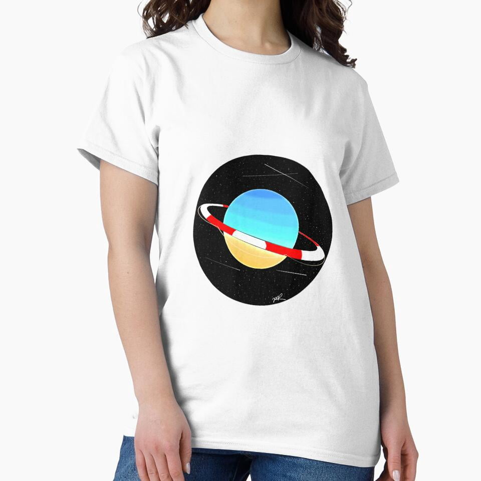 Beachy Saturn Shirt, Tropical Vacation Tee, Sunny Beach Shirt - Walmart.com