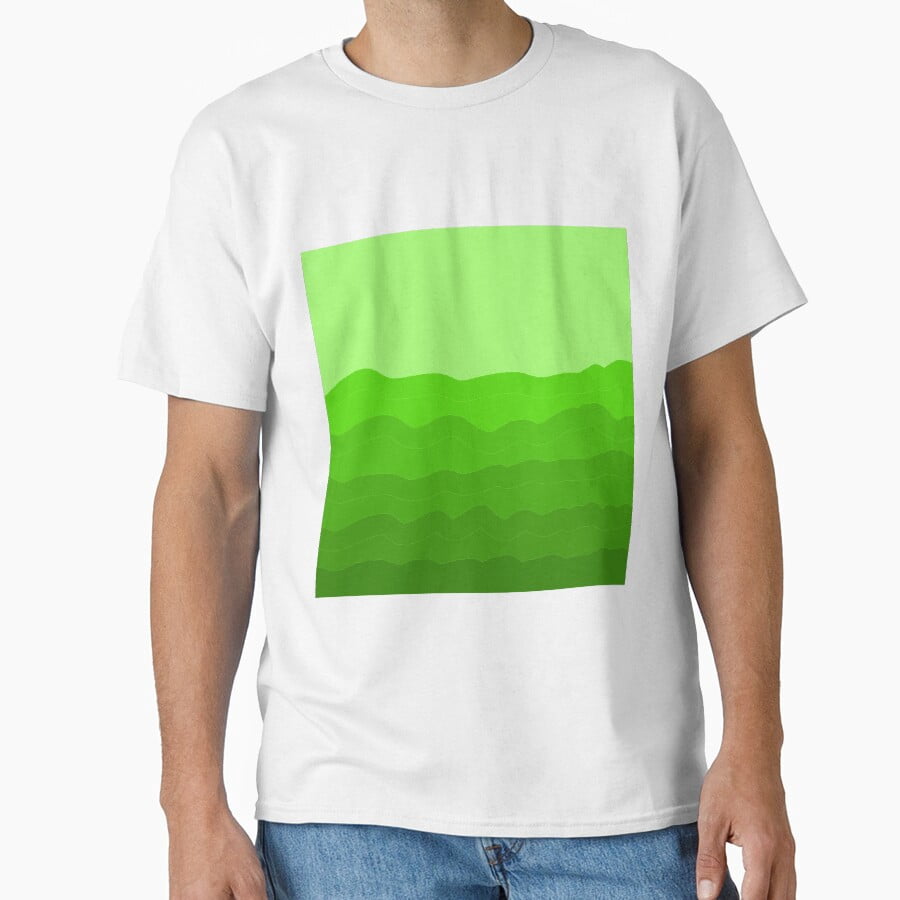 Beachy Sea Ocean Water Green Sea Waves Waves Shirt, Surf Wave Graphic ...