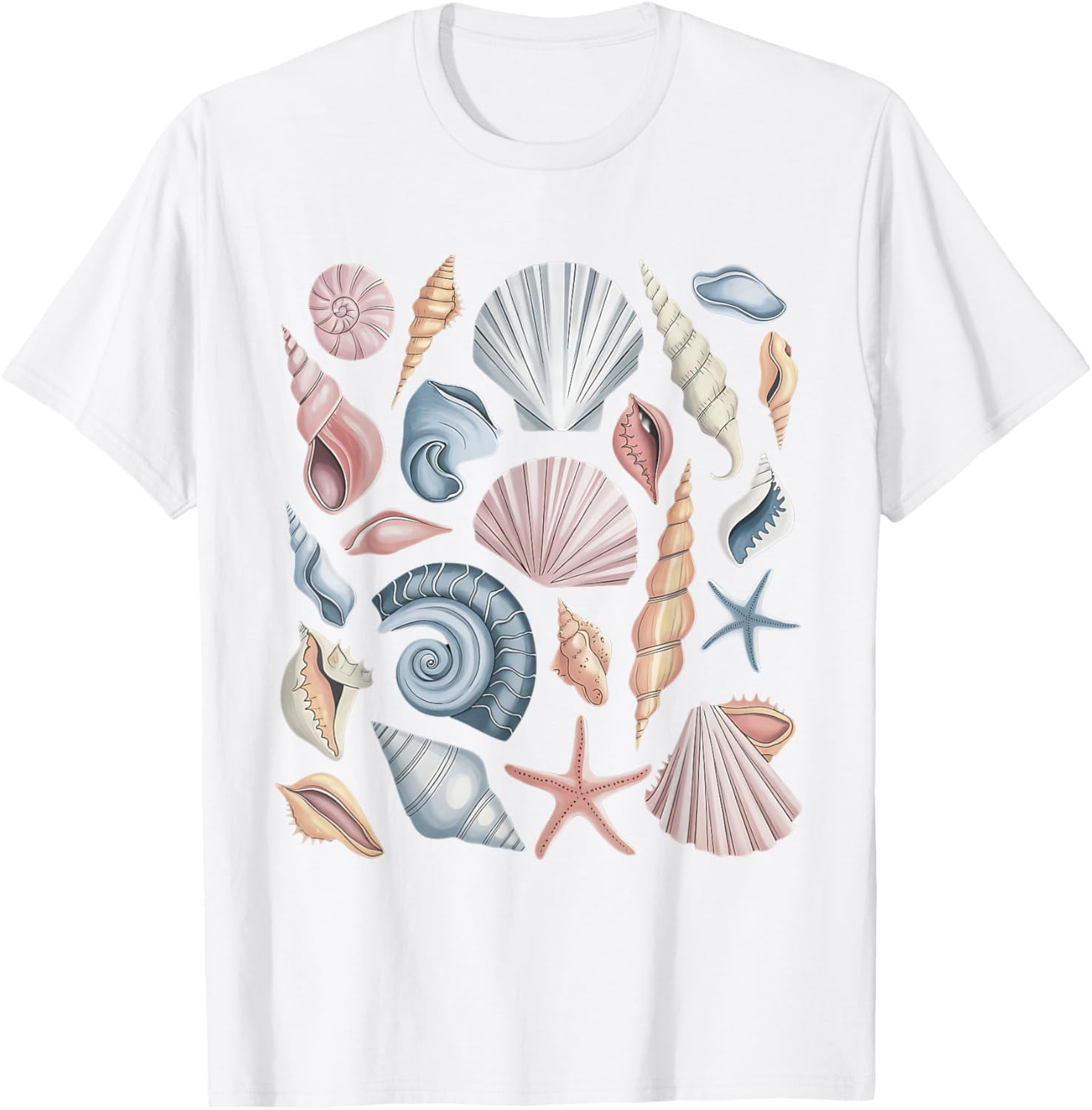 Beachy Seashell Coastal Grandma Starfish Ocean - Walmart.com