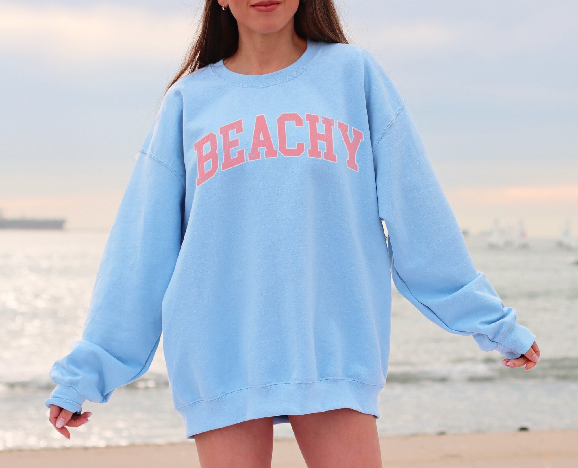 Beachy T-Shirt, Summer T-Shirt, Beach T-Shirt, Beach Pullover, Gift for ...