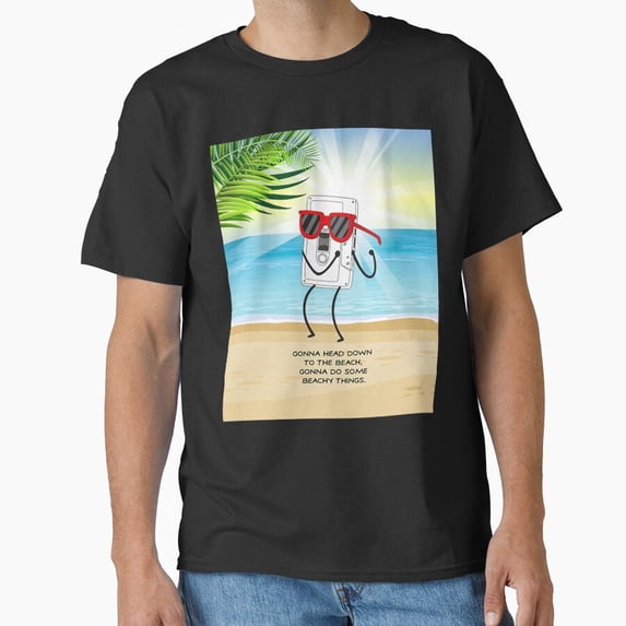 Beachy Things Shirt, Saltwater Summer Tee, Casual Coastal Shirt ...